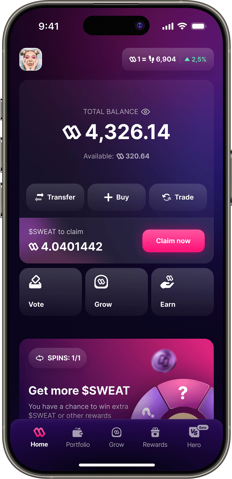 SWEAT: Own Your Movement